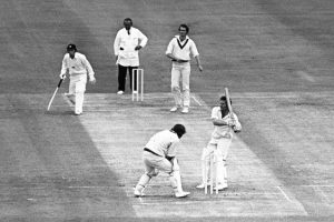 The First International Cricket Match Played in India
